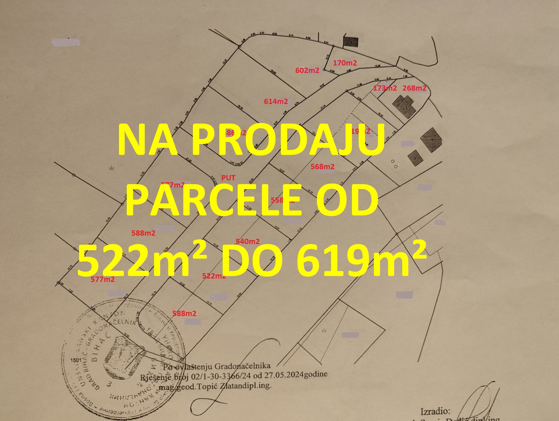 Novi Dom - PRODAJU SE - Parcele, placevi, zemljišta različite ...
